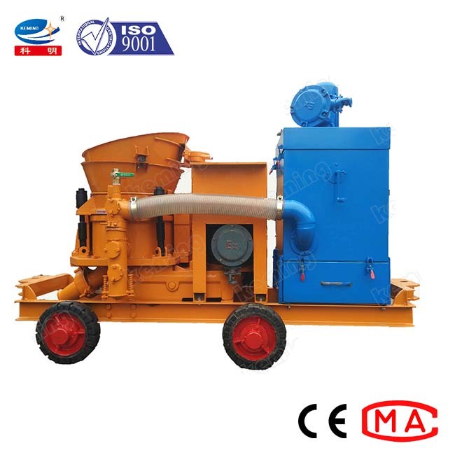 Dry Ready Mix Beton Semprot Mesin Shotcrete Tekanan 0,5mpa Untuk ...