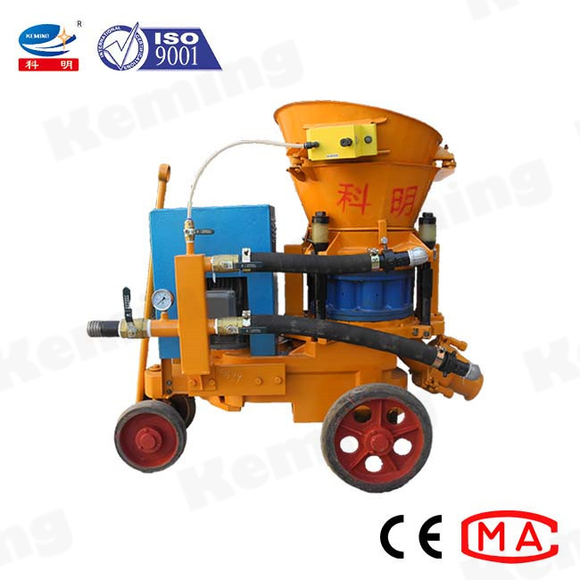 3.5m3 / H 4kw 0,6Mpa Mesin Beton Semprot Shotcrete